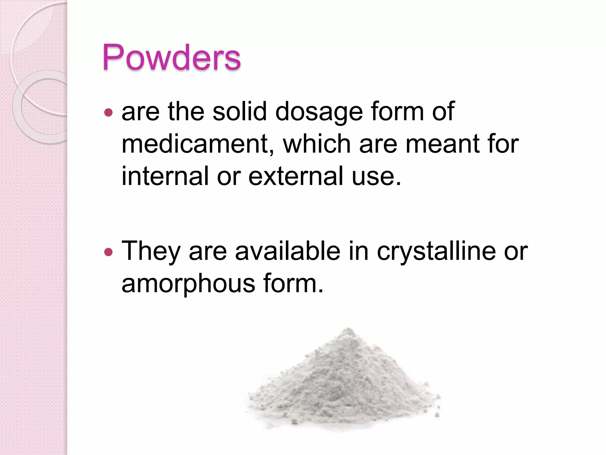 Solid dosage forms ppt | PPTX