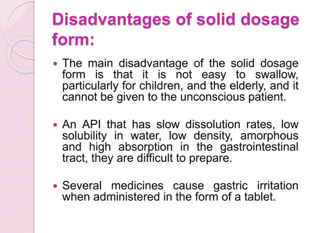 Solid dosage forms ppt | PPTX | Oral care | Personal Care