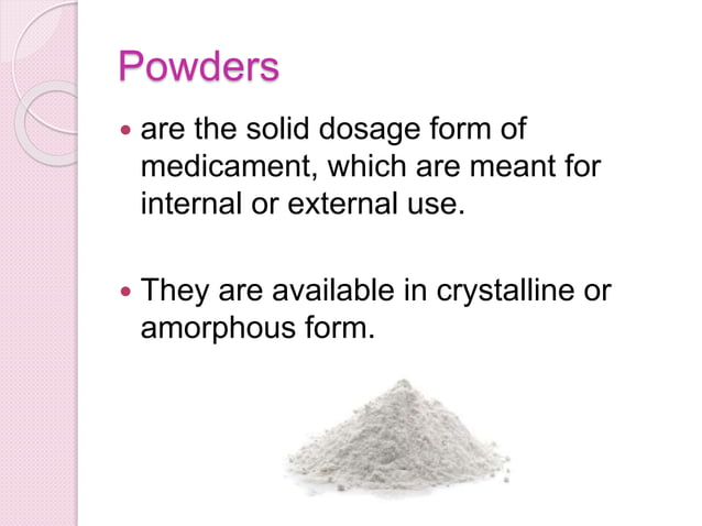 Solid dosage forms ppt | PPTX | Oral care | Personal Care