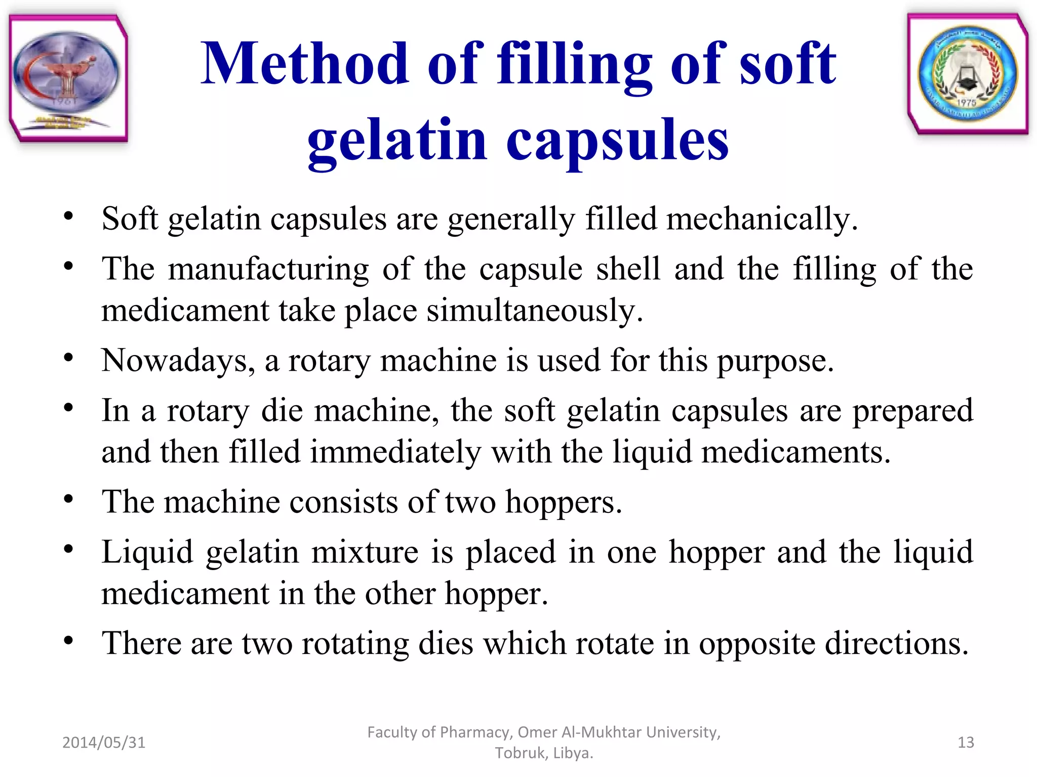 Solid dosage forms (capsules) | PPT