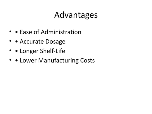 Solid_Dosage_Forms_Presentation tabletss | PPTX