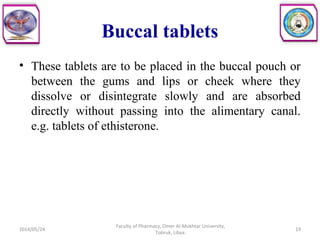Solid dosage forms (tablets) | PPT