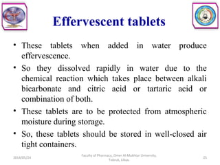 Solid dosage forms (tablets) | PPT