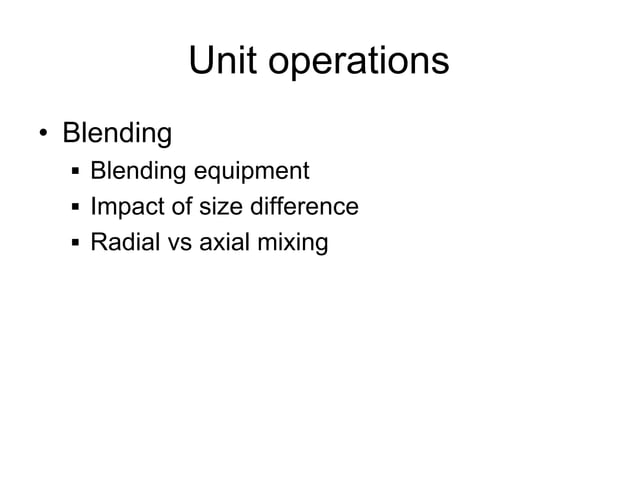 SolidDosageProcessing (1).ppt | Chemistry | Science