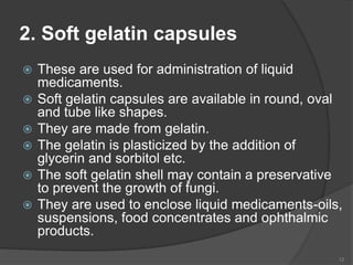 Solid dosages forms ( capsules) | PPT