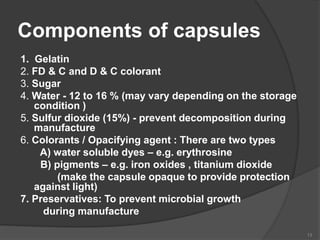 Solid dosages forms ( capsules) | PPT