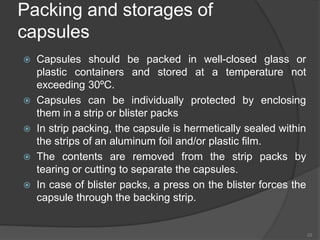 Solid dosages forms ( capsules) | PPT