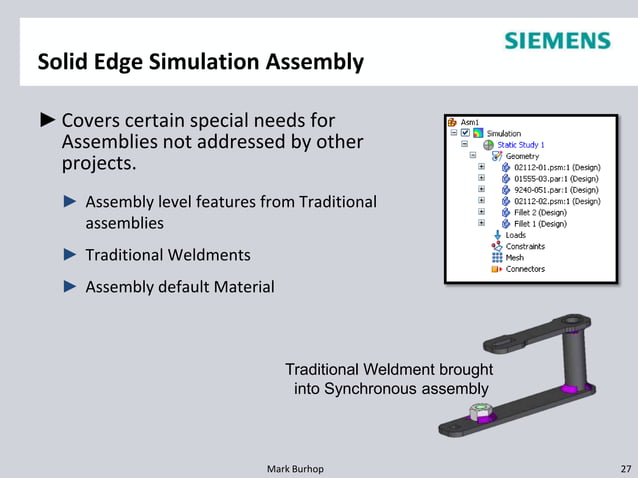 Solid Edge Simulation From Plm World 2009 | PPTX | Computer Software ...