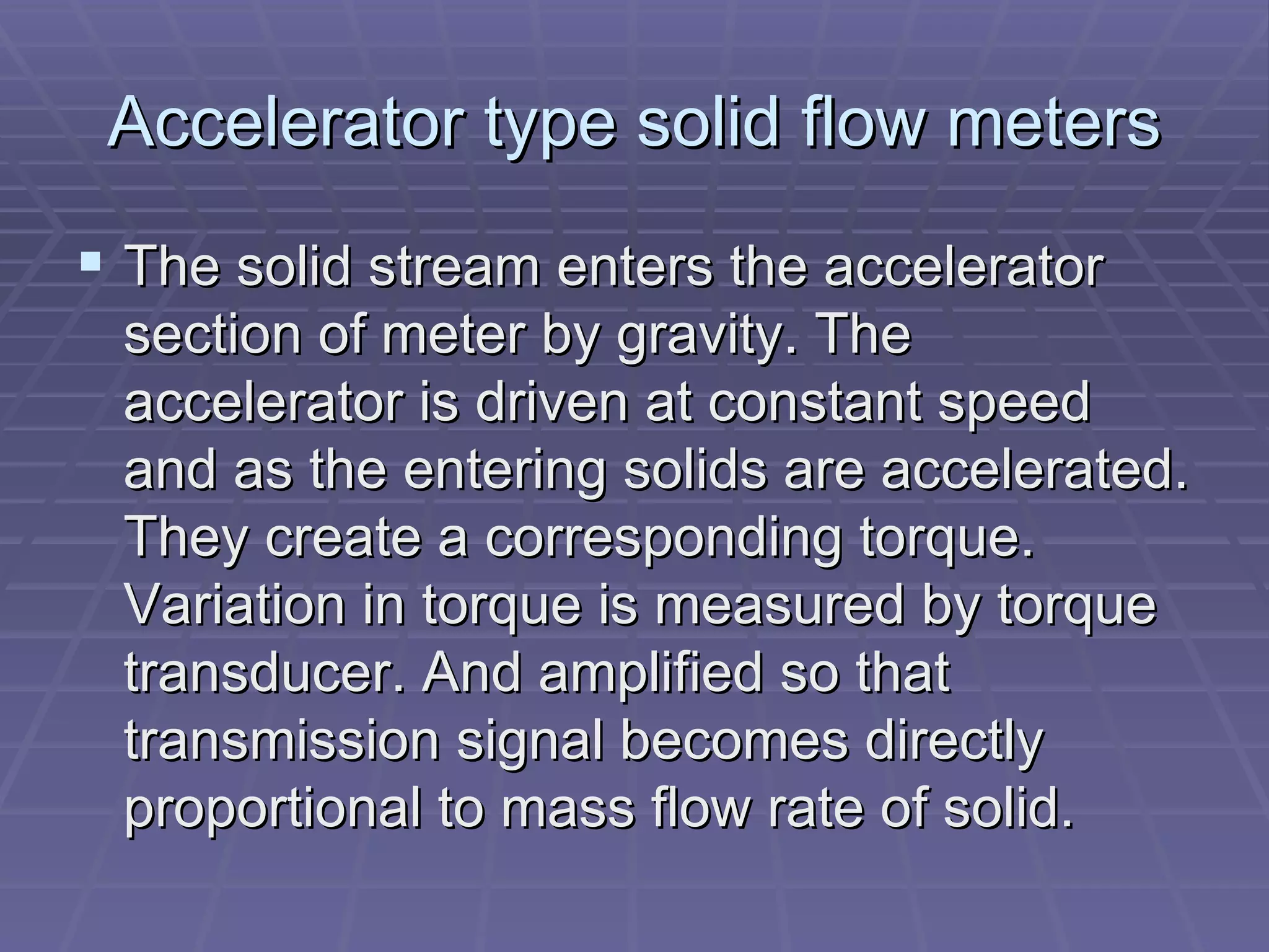 Solid Flow Meters | PPT