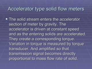 Solid Flow Meters | PPT