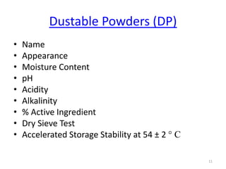 Data requirements for Solid formulations | PPT
