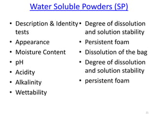 Data requirements for Solid formulations | PPT