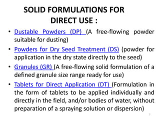 Data requirements for Solid formulations | PPT