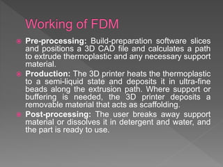 Solid freeform fabrication (sff) | PPTX