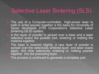 Solid freeform fabrication (sff) | PPTX