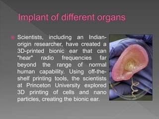 Solid freeform fabrication (sff) | PPTX