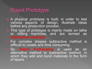 Solid freeform fabrication (sff) | PPTX