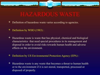 Solid & Hazardous Waste Management .pptx