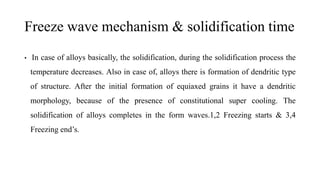 Solidification | PPT