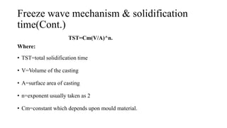 Solidification | PPT