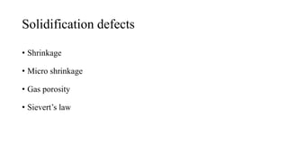 Solidification | PPT | Free download
