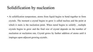 Solidification | PPT