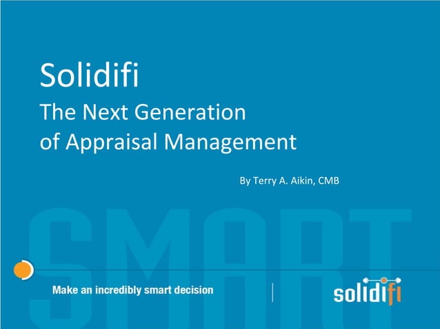 Solidifi Overview | PPT | Real Estate Industry | Industries