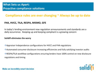 Solidifi Overview | PPT | Real Estate Industry | Industries