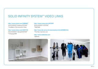 SOLID INFINITY Building SYSTEM Catalogue | PPT