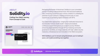 Blockchain and Solidity Development Company | PDF | Currencies | Economy