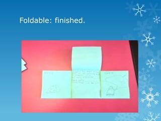 Solid liquid gas foldable | PPTX