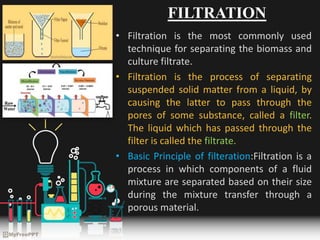 Solid liquid separation - unit operations | PPTX