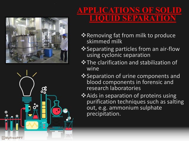 Solid liquid separation - unit operations