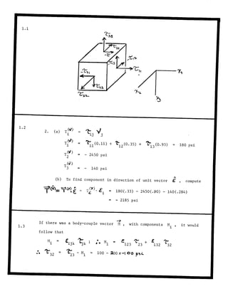 Exercises and Solutions for Solid Mechanics - Clive Dym, Irving Shames ...
