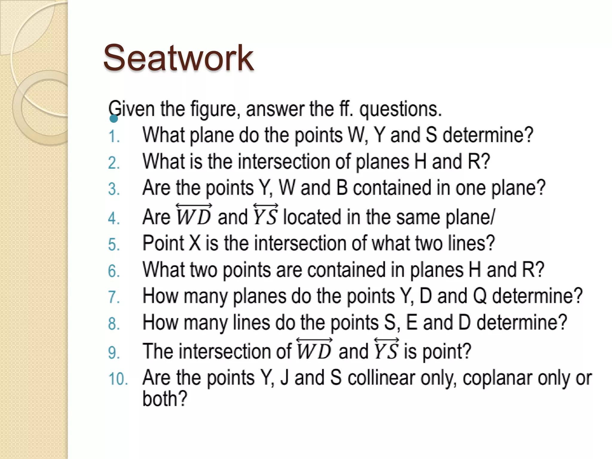 Solid mensuration lecture #1 | PPTX