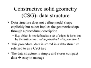 Solid modelling | PPT