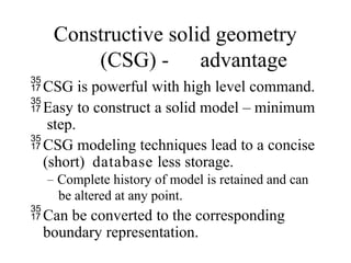 solid modeling.pptx_cad 3d modeling_types | PPT