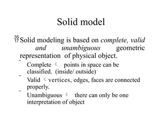 solid modeling.pptx_cad 3d modeling_types | PPT