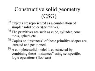 solid modeling.pptx_cad 3d modeling_types | PPT