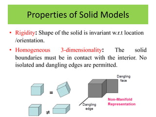 Solid Modelling in computer aided Design | PDF