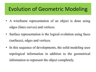 Solid Modelling in computer aided Design | PDF