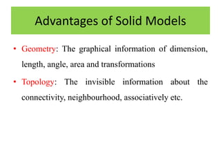Solid Modelling in computer aided Design | PDF