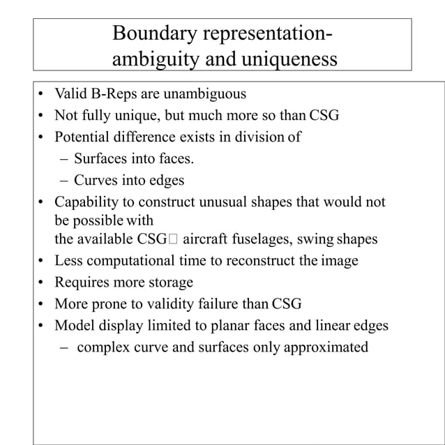 Solidmodelling | PPTX