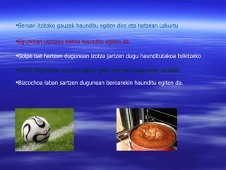 Solido likido eta gas amaia | PPT
