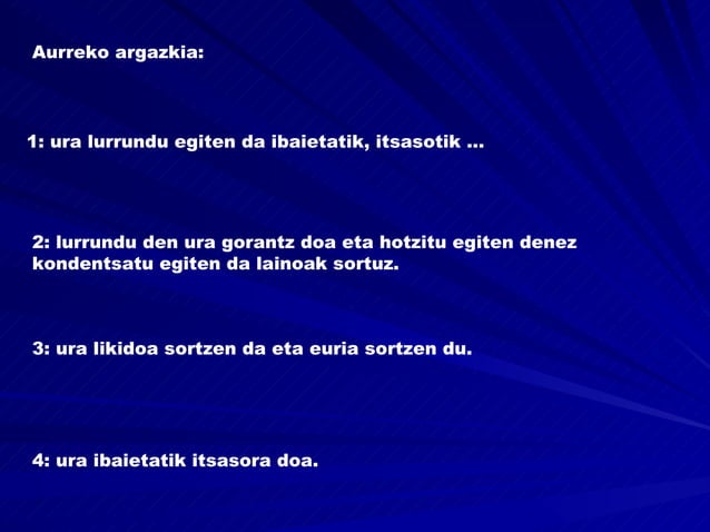 Solido likido eta gas gontzal | PPT