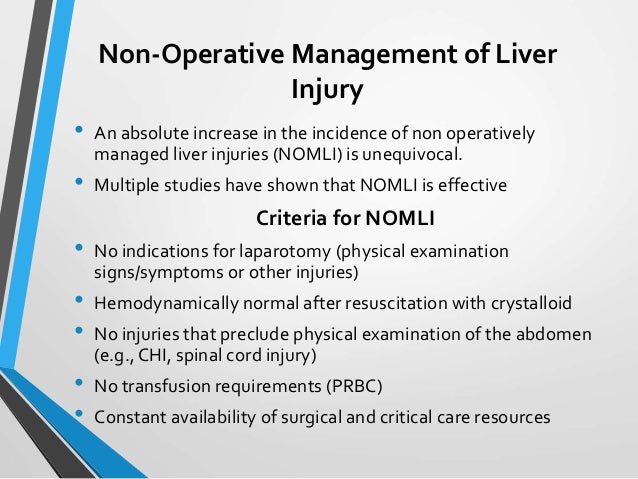 Solid organ injuries following abdominal trauma
