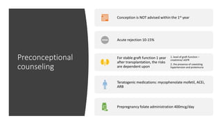 Solid Organ Transplantation in Pregnancy (Kidney and Liver) | PPTX