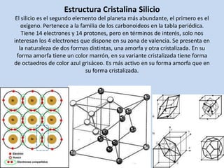 Solidos cristalinos | PPTX