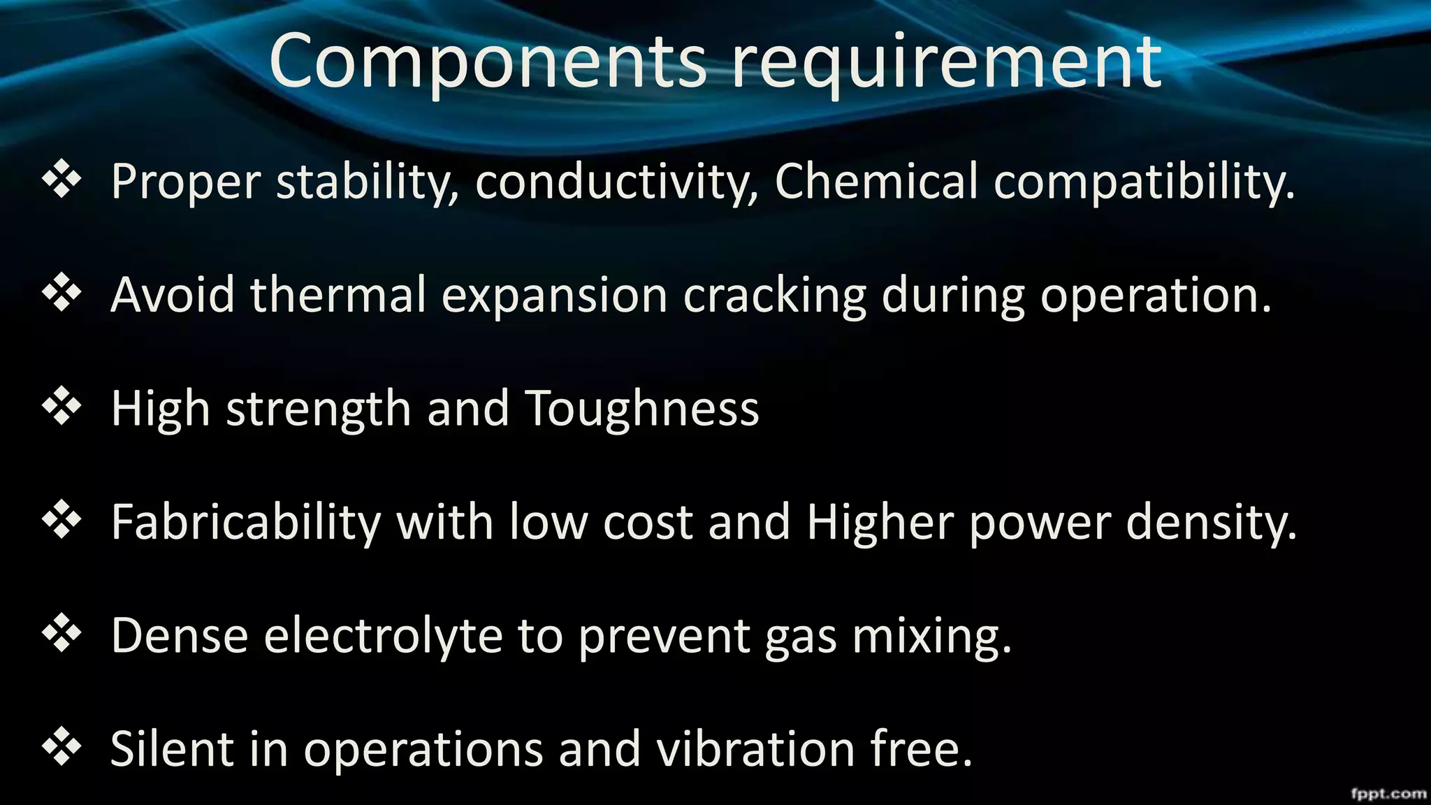 Solid oxide fuel cell technology | PPTX