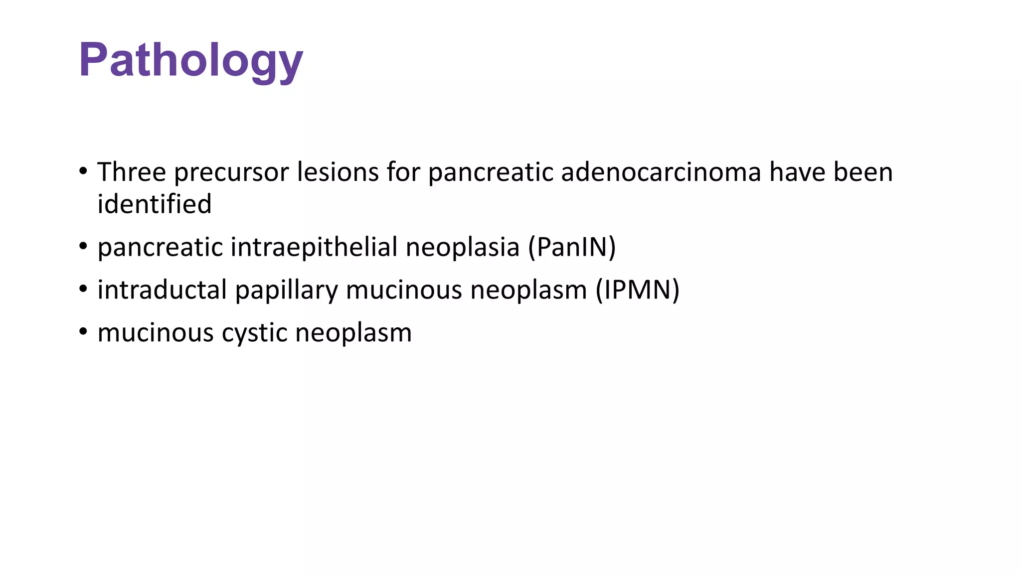 radiological imaging of pancreatic malignancy - solid neoplasms radiological imaging of exocrine ...
